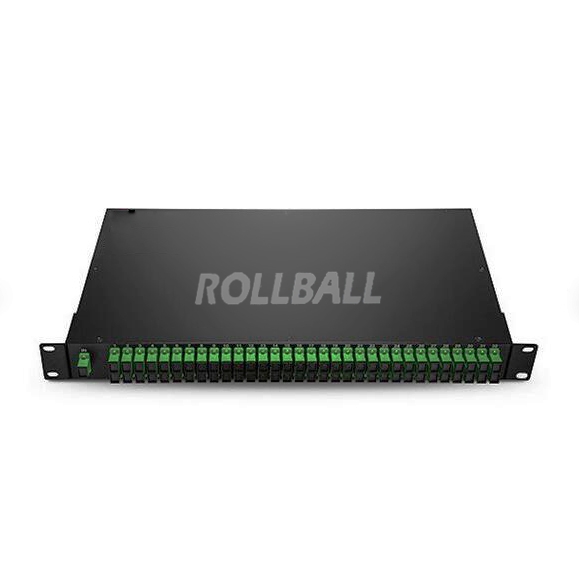 1x64 Rack Mounted PLC Splitter, 1U Rack mount PLC Fiber Splitter| www ...